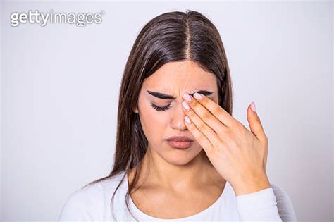 Don T Touch Your Face Girl Rubbing Her Eye With Dirty Hands