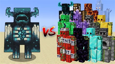 Warden Vs All Golems YouTube