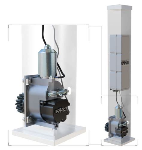C I Moteur Invisible Pour Portail Coulissant Batiproduits