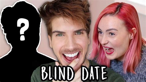 Surprising My Blind Friend With A Blind Date Youtube