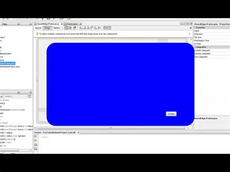 Java How To Set Round Border To A JPanel Stack Overflow