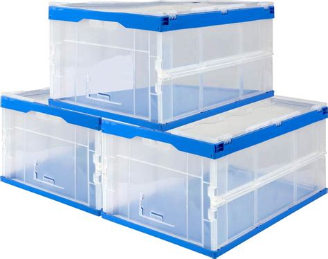 Mount It Pliante Caisse Rangement Plastique Conteneur Distribution