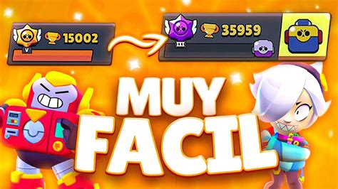 Como SUBIR COPAS MUY FACIL Y RAPIDO En Brawl Stars 2020 SIN