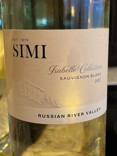 SIMI Isabella Collection Sauvignon Blanc Vivino US