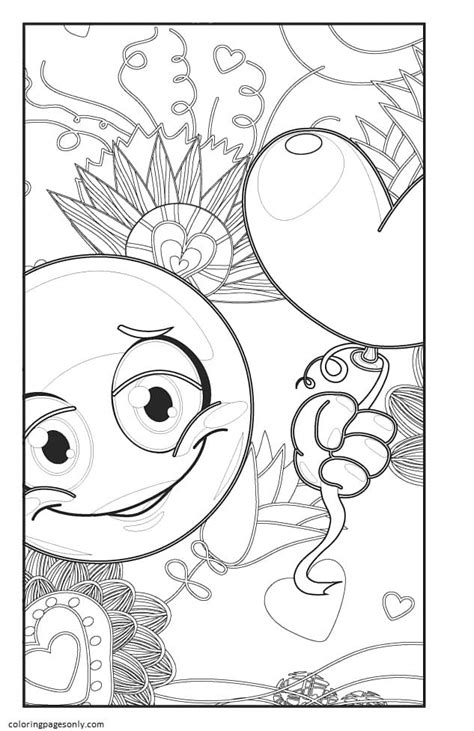 P Ginas Para Colorear De Emojis Coloringpagesonly