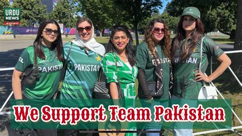 Pakistani Canadian Fans At ICC T20 Cricket World Cup 2024 Nassau