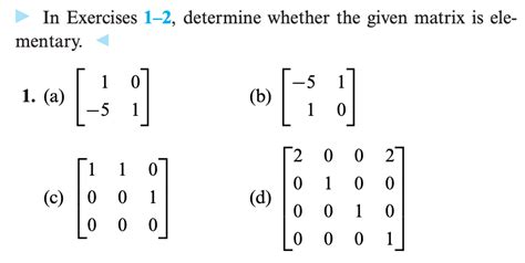 [solved] in exercises 1 2 determine whether the given ma
