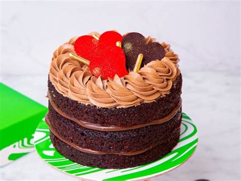 Mini Torta H Meda De Chocolate Con Muselina De Chocolate S En