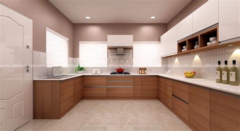 How To Design And Implement A U Shaped Modular Kitchen