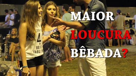 MAIOR LOUCURA BÊBADA PRAIA ENTREVISTA 13 YouTube