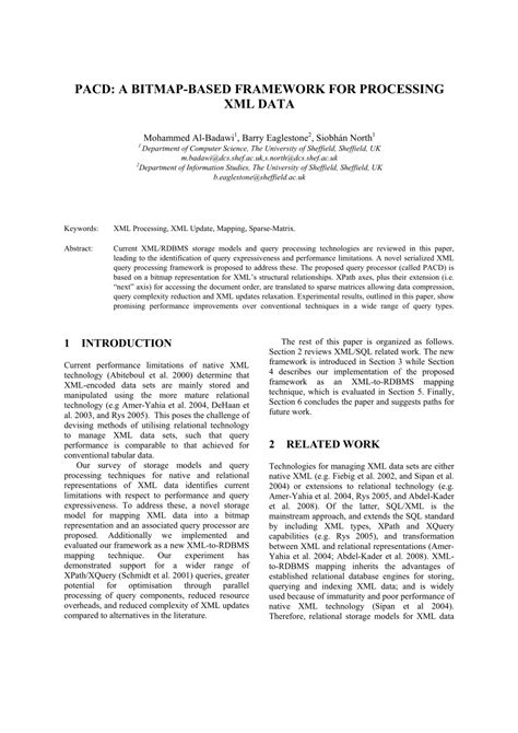 pdf pacd a bitmap based framework for processing xml data