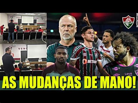Chegou Mudando Tudo Mano Menezes J Est No Ct Marcelo No Meio Guga