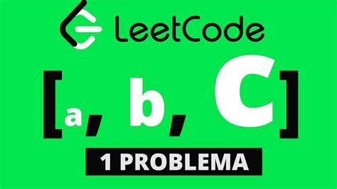 Ordenação Resolvendo 1 Problema Fácil LeetCode C YouTube