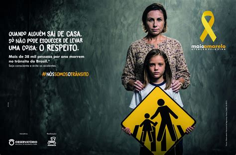 Maio Amarelo nós somos o trânsito e precisamos melhorar