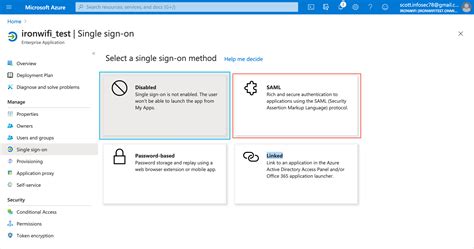 Azure AD SAML