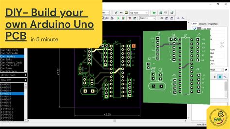 how to design customized arduino uno pcb dip trace custom pcb sme dehradun youtube