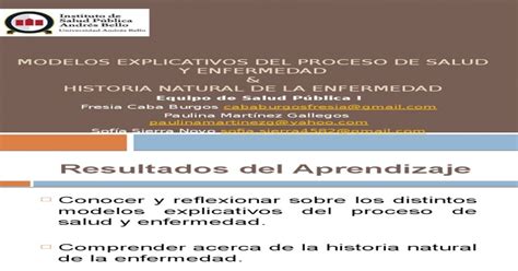 Modelos Explicativos Del Proceso De Salud Y Enfermedad PDF Document