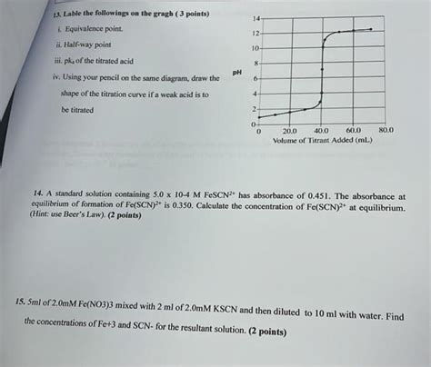 [solved] 13 lable the followings on the gragh 3 points