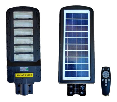 Lampara Solar Led W Suburbana Para El Alumbrado Publico Meses Sin