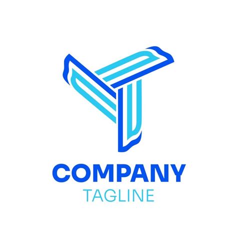 Diseño de logotipo abstracto Vector Premium
