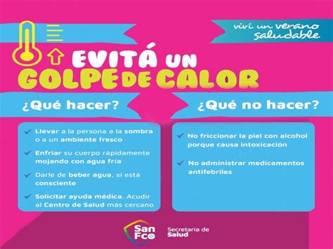 Recomendaciones Ante El Registro De Altas Temperaturas Municipalidad