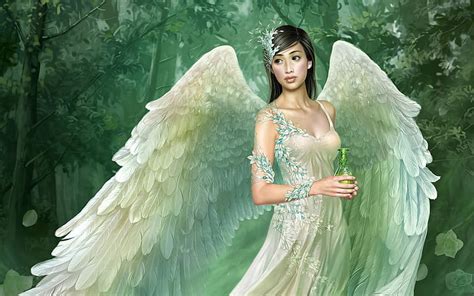 Hd Wallpaper Fallen Angel Wings Blonde Girl Creative Woman Dark Angel Picture Wallpaper Flare