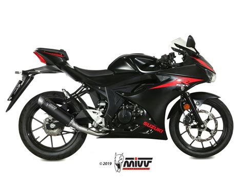 S 055 LXBP SCARICO COMPLETO 1x1 MIVV SPORT GP PRO INOX NERO SUZUKI GSX