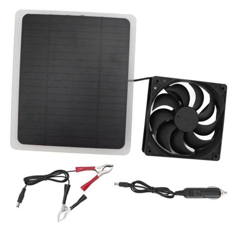 Cikonielf kit de ventilateur à énergie solaire Kit de Ventilateur de