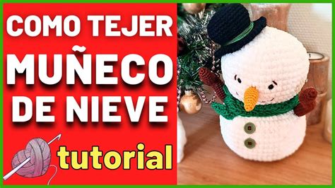 Como Tejer Mu Eco De Nieve De Chenille Parte Tutorial Paso A Paso