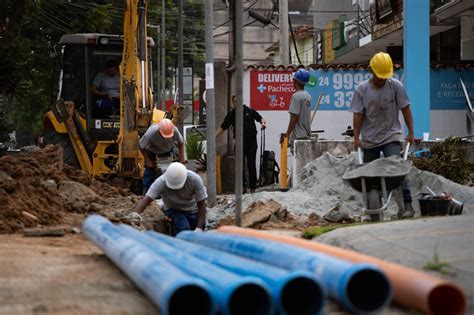 Obras de infraestrutura da Rua 33 avançam em Volta Redonda Jornal