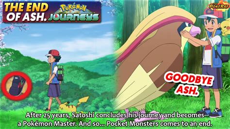 Ash Ketchum s ENDING in the Pokémon Anime Ash Pikachu LEAVE the