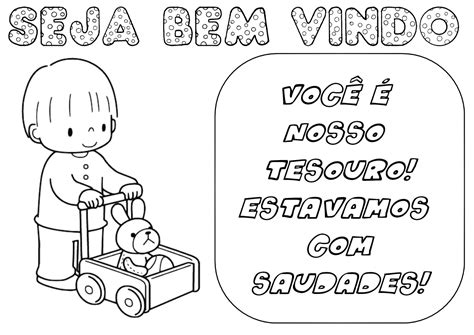 Cartazes de boas vindas para volta às aulas da escola Murais e Painéis