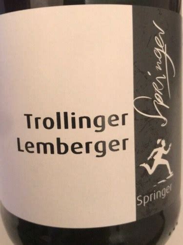 Weingut Springer Trollinger Lemberger Vivino US