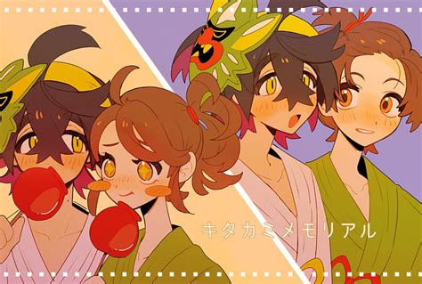 Kieran Juliana And Florian Pokemon And 1 More Drawn By Tisanntisyou