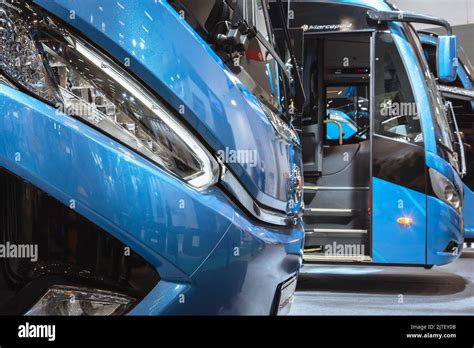 Front Detail Of Bus Marcopolo Paradiso G8 1800 DD Volvo B450R On