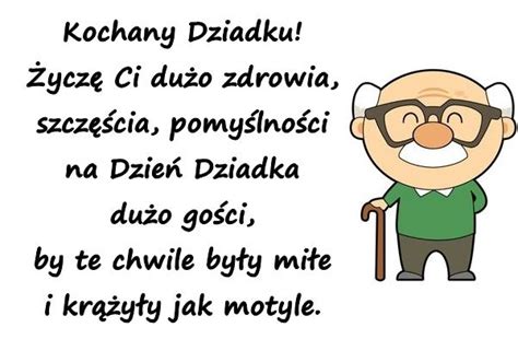 Życzenia Na Dzień Dziadka Dzien Dziadka Kartka Na Dzien Dziadka