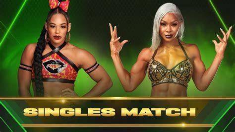 WWE 2K23 Jade Cargill VS Bianca Belair Full Match Gameplay YouTube