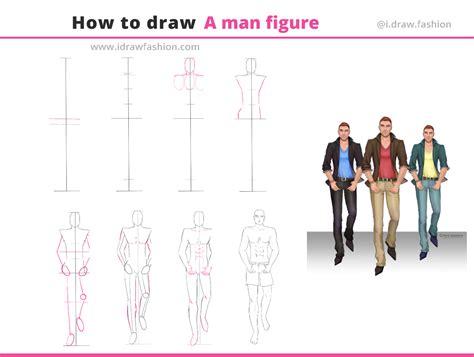 Male Body Drawing Tutorial
