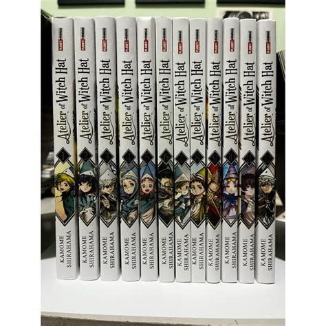 Atelier of Witch Hat coleção completa de mangás click em comprar e