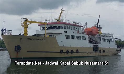 Jadwal Km Sabuk Nusantara Terupdate