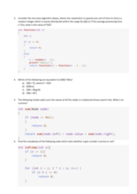 solution how to calculate time complexity of an algorithm time complexity c placement