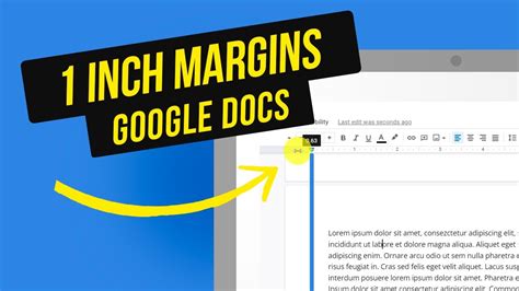 How To Make Inch Margins On Google Docs Youtube