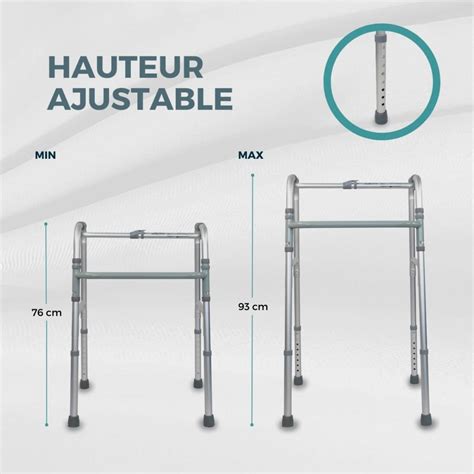 DEAMBULATEUR EN ALUMINIUM ARTICULE ADULTE Distamed