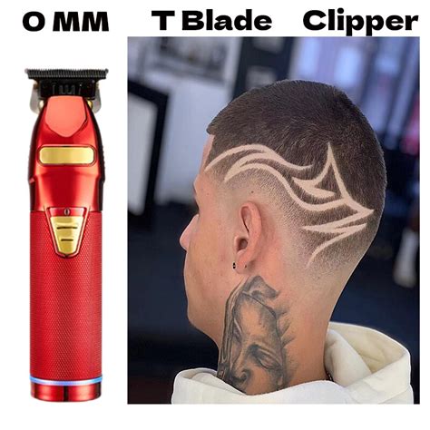 M Quina De Corte De Cabelo El Trica Profissional USB Recarreg Vel Para