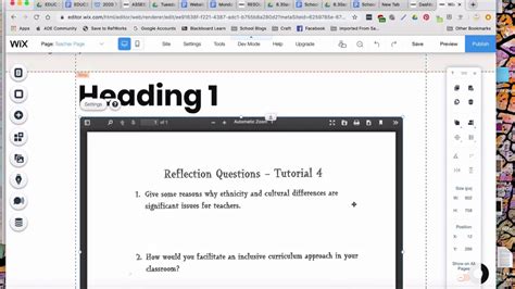 adding a pdf onto wix youtube