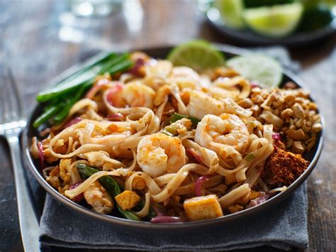 Pad Thaï ou nouilles sautées à la thaïlandaise La Recette Recette