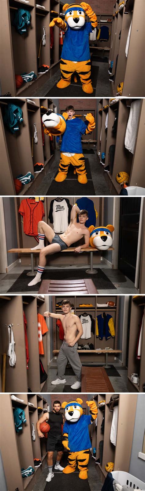 MEN Jake Preston Tops Shamu Azizam In Fucked By The Mascot On