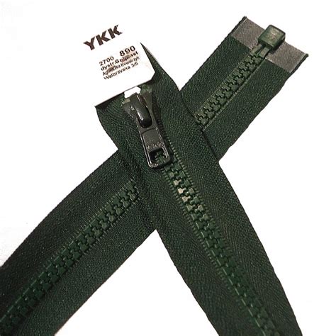 YKK zamek błyskawiczny do kurtki rozdzielczy 80cm kostka 890