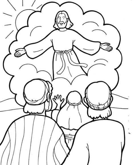 Desenho Da Volta De Jesus Para Colorir Desenhos Para Colorir