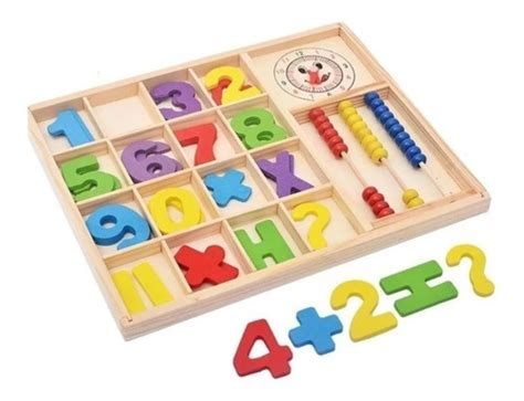 Juego Didactico Madera Sumas Y Restas Abaco Numeros Pizarron MercadoLibre